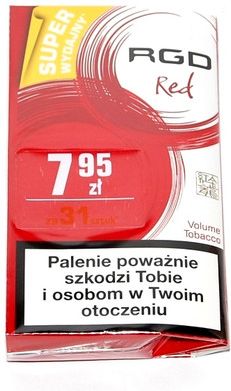 Tytoń papierosowy RGD Red 17g - Ceny i opinie - Ceneo.pl
