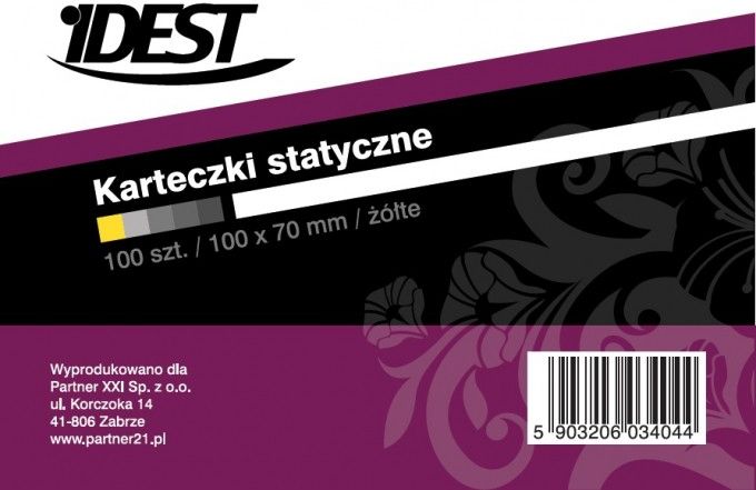 IDEST BLOCZEK SP 70X100 100K RQ 96511 ŻÓŁTY IDEST - Ceny i opinie ...