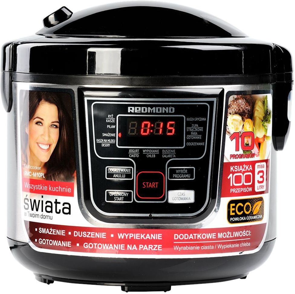 Multicooker REDMOND Multicooker RMC-M10 - Opinie i ceny na Ceneo.pl