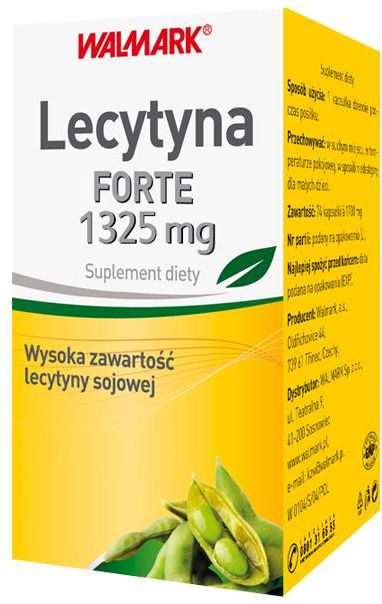 Lecytyna Forte, 1325 mg - Walmark - 60 kapsułek - Opinie i ceny na Ceneo.pl