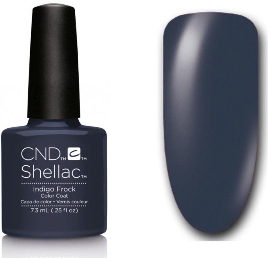 CND SHELLAC INDIGO FROCK 7,3ml - Opinie i ceny na Ceneo.pl