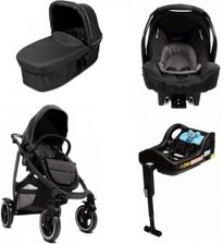 Wózek Graco Evo Xt Głęboko Spacerowy + Fotelik Snugsafe + Baza Isofix ...