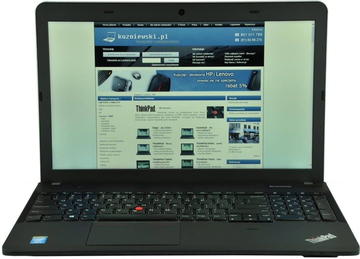 Laptop Lenovo ThinkPad E540 (20C600JAPB) - Opinie i ceny na Ceneo.pl