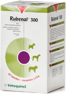 Vetoquinol Rubenal 300mg 60tabl - Ceny i opinie - Ceneo.pl