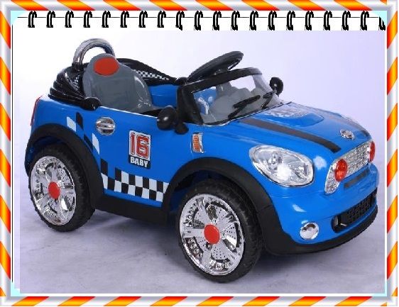 Samochód Mini Cooper Duży Dla Dzieci 10Ah Niebieski Kx8004 - Ceny i ...