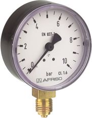Afriso Manometr standardowy RF 80 D 201, fi 80 mm, 0-4 bar, 1/2'' rad, kl. 1,6 - Opinie i ceny ...