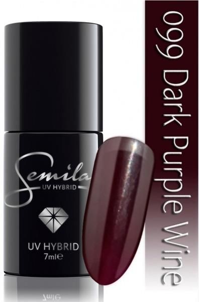 Semilac Lakier Hybrydowy 099 Dark Purple Wine 7ml - Opinie i ceny na ...