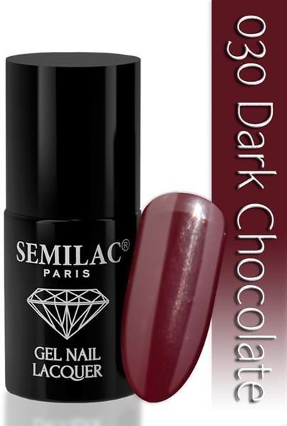 Semilac Lakier Hybrydowy 030 Dark Chocolate 7ml - Opinie i ceny na Ceneo.pl