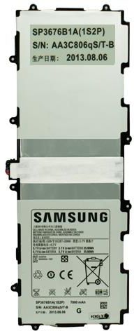 Akcesoria do tabletu Samsung Bateria 7000Mah do Galaxy Tab 10,1 ...