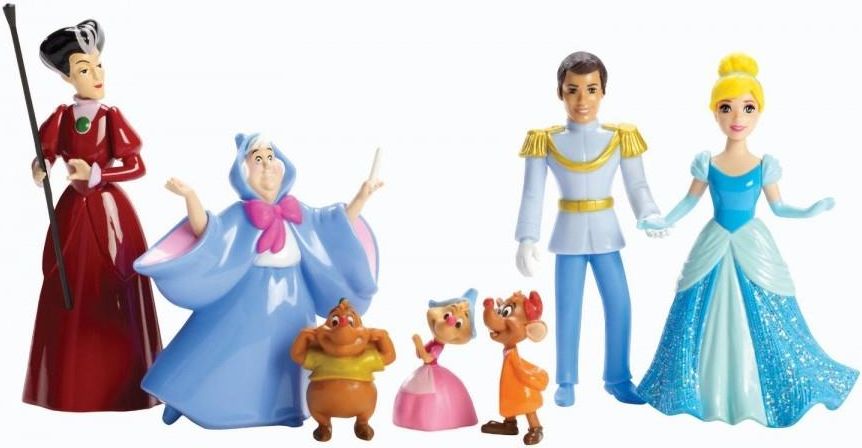 Lalka Mattel Disney Princess Sceny Z Bajek Kopciuszek I Przyjaciele ...