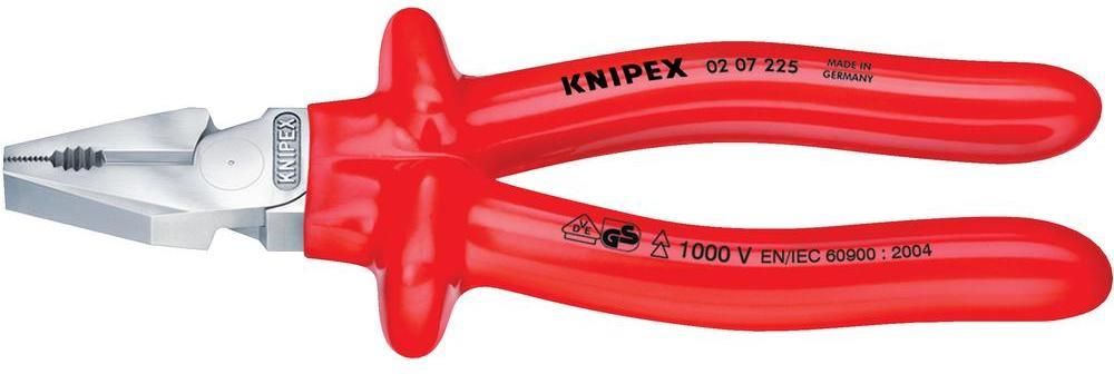 Knipex Szczypce uniwersalne o zwiększonym przełożeniu izolowane DIN ISO ...