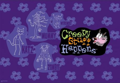 Cartoon Network Chojrak tchórzliwy pies fototapeta - Opinie i ceny na ...