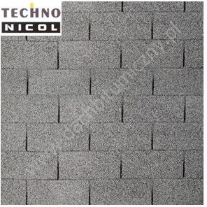 TechnoNICOL Gont Bitumiczny Trio Super Szary - Pokrycia dachowe ...