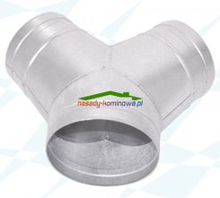 System kominkowy Trójnik 120° redukcyjny portki ocynkowany Średnica fi 450 (mm) - Opinie i ceny ...