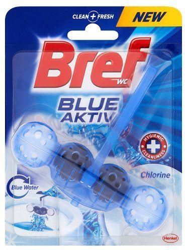 Henkel Bref Blue Aktiv Chlorine zawieszka do muszli WC 50 g - Opinie i ...