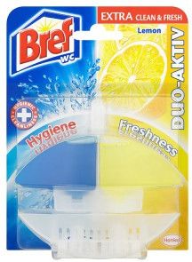 Henkel Bref WC Duo-Aktiv Lemon zawieszka do muszli WC 60 ml - Ceny i ...