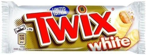 TWIX WHITE Baton z karmelem i białą czekoladą 50g - Ceny i opinie ...