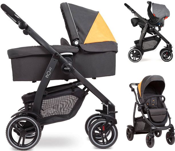 Wózek Graco Evo Xt Głęboko Spacerowy + Fotelik - Ceny i opinie - Ceneo.pl