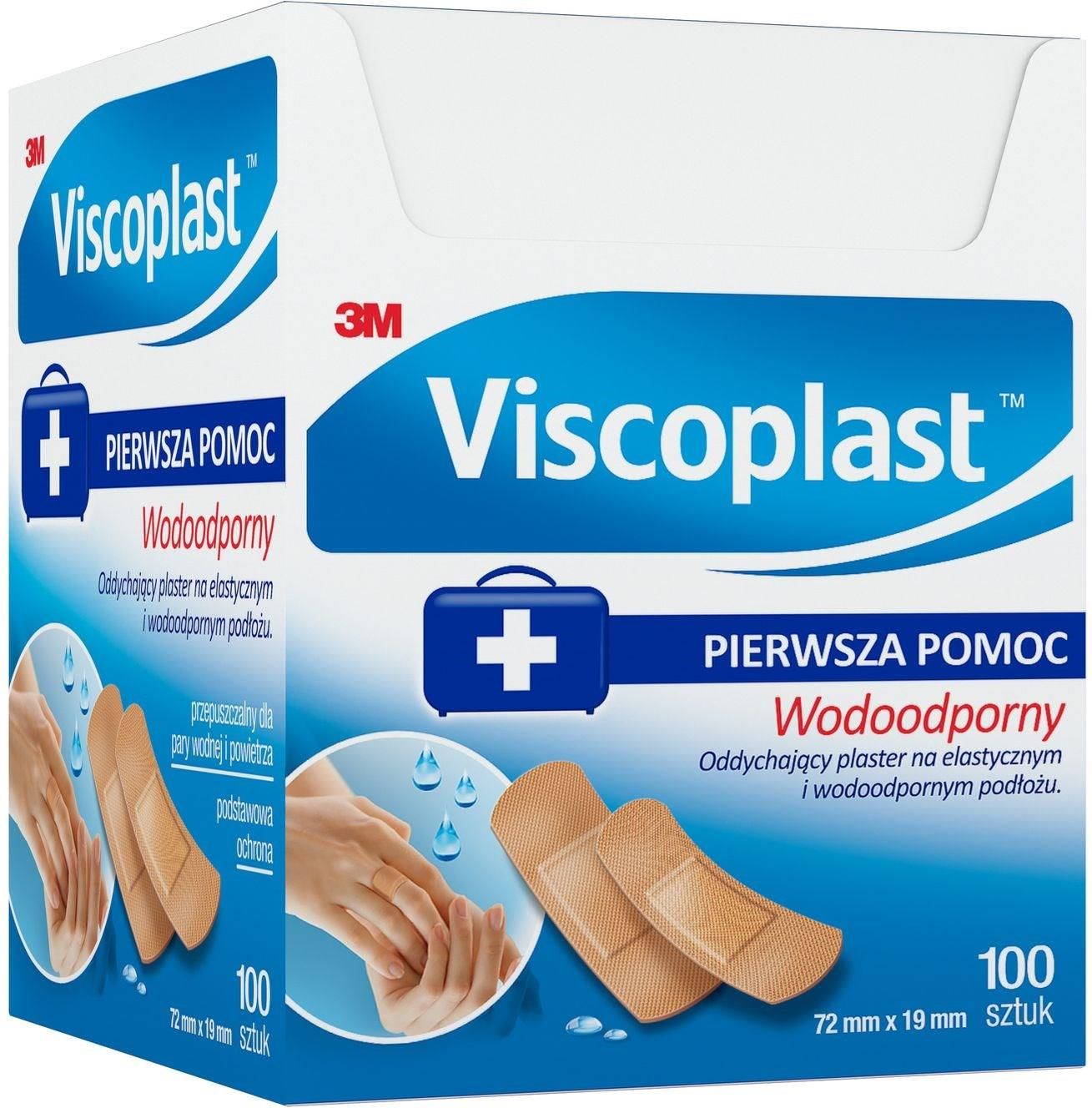 Viscoplast Wodoodporny zestaw plastrów 72 mm x 19 mm 100 szt - Opinie i ...