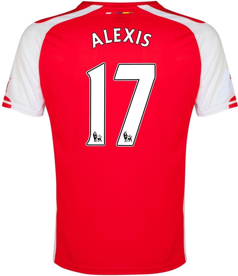 Puma Koszulka Alexis 17 Arsenal 2014/2015 746446 01 + ALEXIS 17 - Ceny ...
