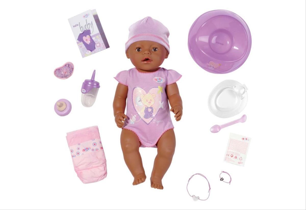 Lalka Zapf Creation Baby Born Lalka Interaktywna Dziewczynka Etniczna ...