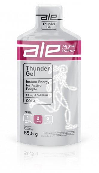 Ale Żel Energetyczny Z Kofeiną Thunder Gel Cola+Coffeine (55,5G) - Ceny ...