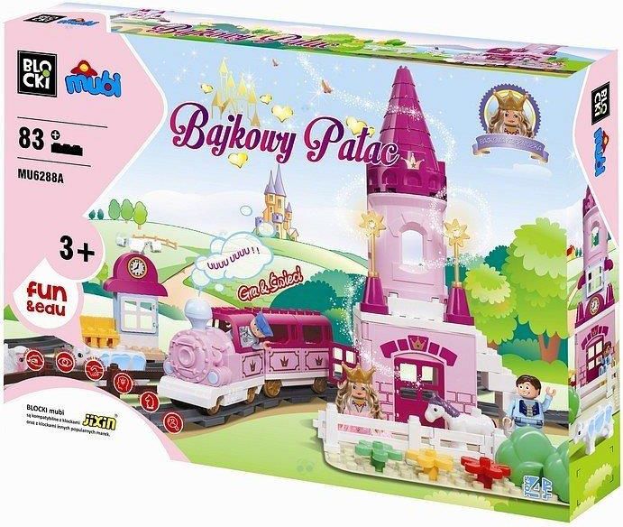 Jixin Kolejka Bajeczny Pałac 83 El. 346812 - ceny i opinie - Ceneo.pl