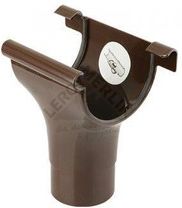 Rynna Marley Wylot 125 / 100 Brązowy 22,7 Cm 4002644075860 - Opinie i ...