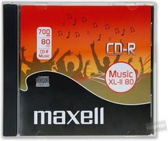 Nośnik danych Maxell Cd-R 700 Mb Audio Xl Ii Jewelcase Box (624880,4 ...