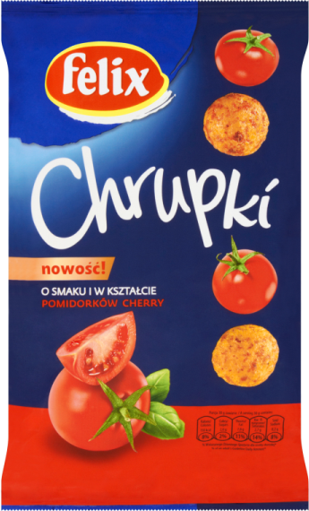 Felix Chrupki o smaku i w kształcie pomidorków cherry 100 g - Ceny i ...
