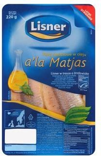 Lisner Filety śledziowe w oleju a'la Matjas 220 g - Ceny i opinie ...