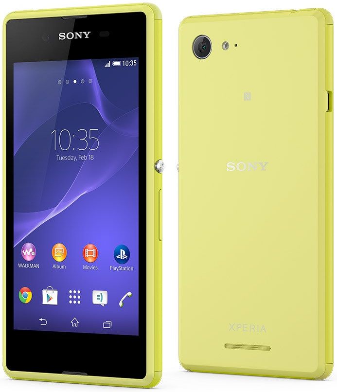 Sony Xperia E3 Żółty - Cena, opinie na Ceneo.pl