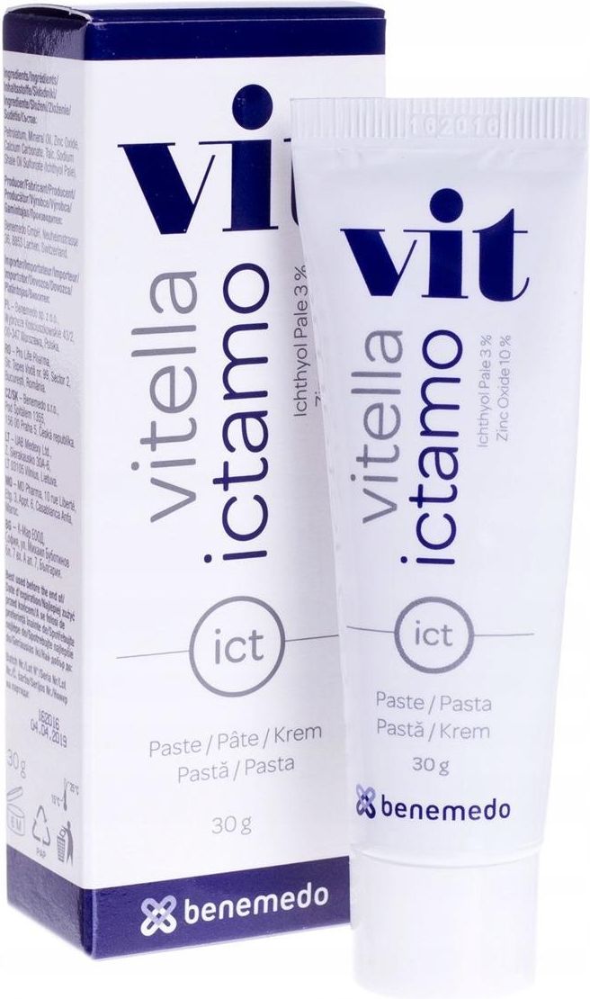 Krem do twarzy VITELLA ICTAMO Krem dla skóry podrażnionej 30g - opinie ...