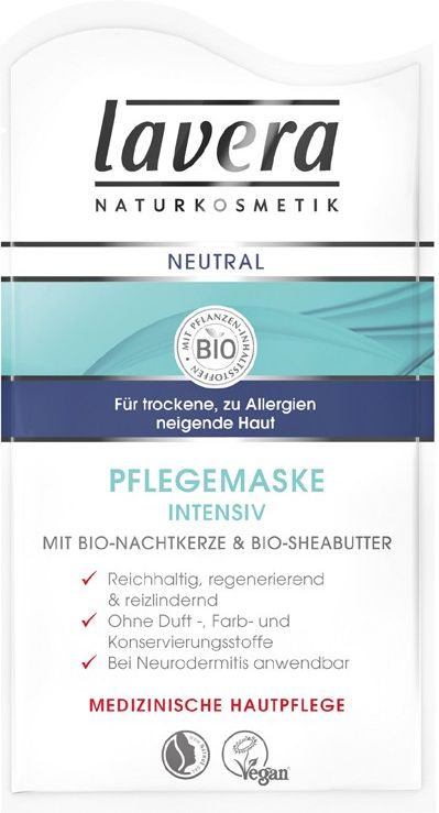 Maseczka Lavera Neutral Maska do twarzy z wyciągiem z biowiesiołka i ...