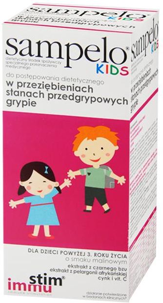 Sampelo KIDS syrop 120 ml - Opinie i ceny na Ceneo.pl