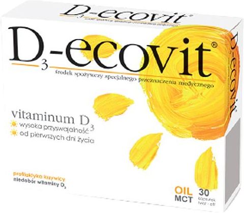 D3-Ecovit 30 kaps.twist-off - Opinie i ceny na Ceneo.pl