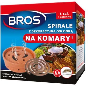 Bros Spirale Na Komary 6 Szt Z Osłonką - Ceny i opinie - Ceneo.pl