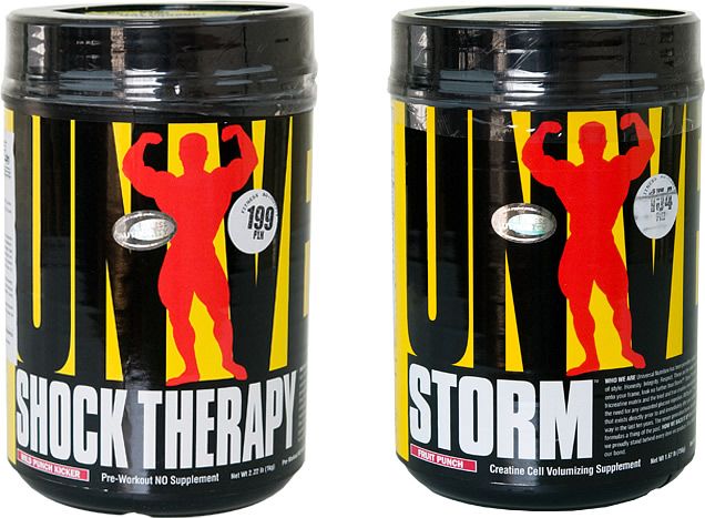 Universal Nutrition Shock Therapy 1kg + Storm 756G - Ceny i opinie ...