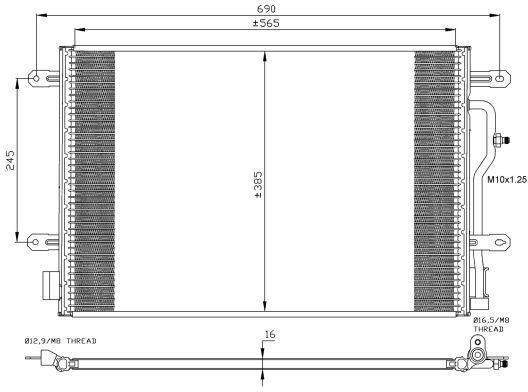 NRF 35404 Skraplacz, klimatyzacja (35404) - Opinie i ceny na Ceneo.pl