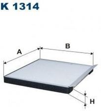 Filtr kabinowy FILTRON K1314 - Opinie i ceny na Ceneo.pl