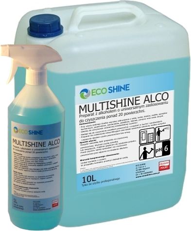 Eco Shine Multishine Alco 10L - Opinie i atrakcyjne ceny na Ceneo.pl