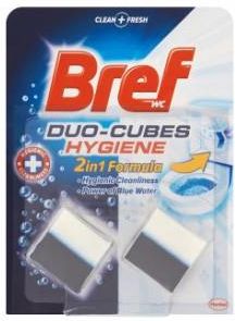 Bref Wc Duo-Cubes Hygiene Kostka Myjąca Do Wc Umieszczana W Spłuczce 2 ...