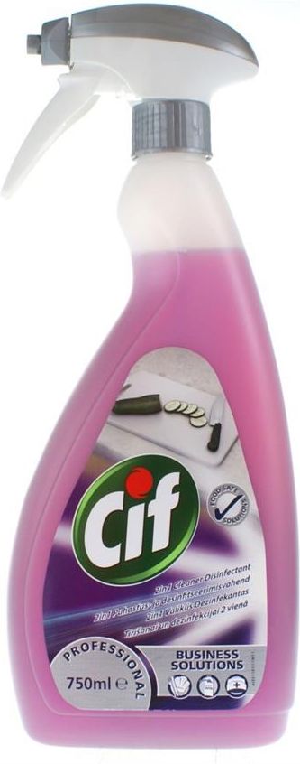 Cif Professional Spray Do Mycia I Dezynfekcji 0,75 L 2W1 W Gastronomii ...