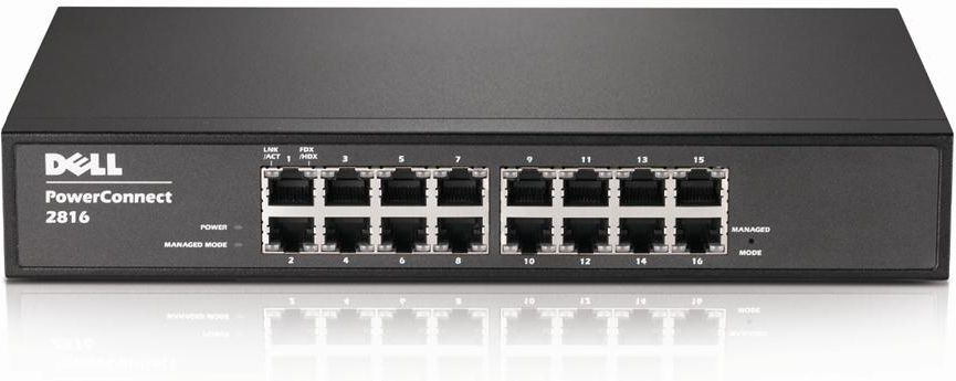 Premiumserwer Dell Powerconnect 2816 16 X Rj45 (1Gb/S) / L2 ...