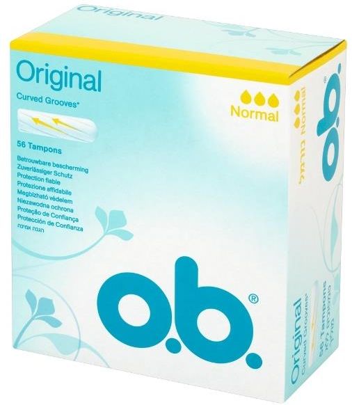 OB Original Normal Tampony 56 szt - Opinie i ceny na Ceneo.pl