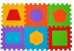 BABYONO PUZZLE PODŁOGOWE 6el. FIGURY 279 - Ceny i opinie - Ceneo.pl