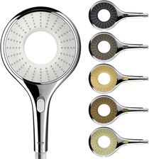 Zestaw prysznicowy Grohe Rainshower Icon 150 Chrom/Szlachetny marmur ...