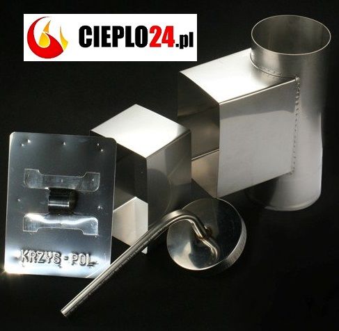 System kominkowy Krzys-Pol Wyczystka Kominowa Dn 160 Z Zaślepką I Odskraplaczem Do Kotłów Na ...