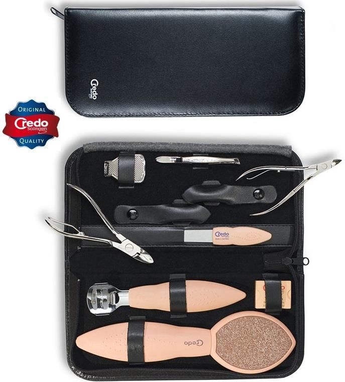Credo Solingen Zestaw do pedicure 8 cześciowy - Opinie i ceny na Ceneo.pl