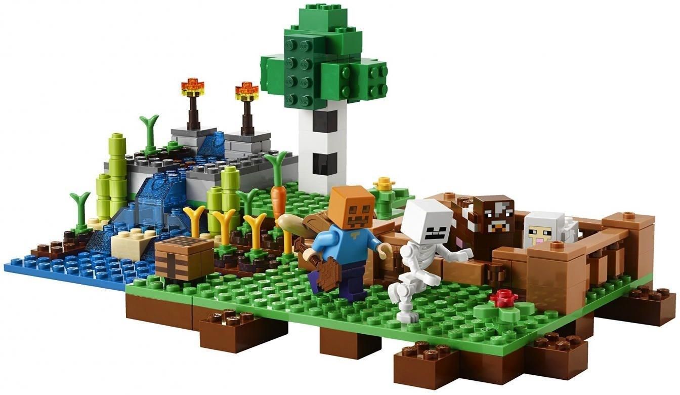 LEGO Minecraft 21114 Farma - Ceny i opinie - Ceneo.pl
